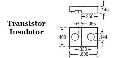 Transistor Insulator | Volt Industrial Plastics