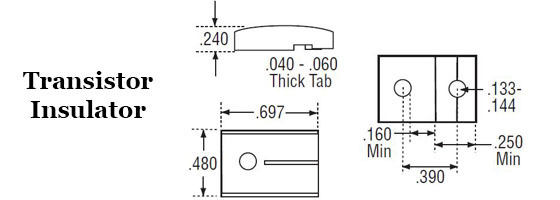 Transistor Insulator | Volt Industrial Plastics