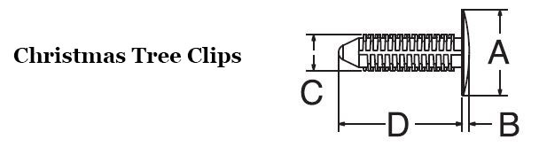 Christmas Tree Clips | Volt Industrial Plastics