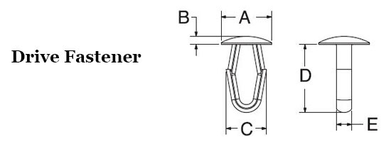 Drive Fastener | Volt Industrial Plastics