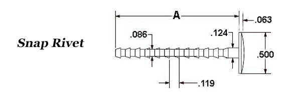 Snap Rivets | Volt Industrial Plastics
