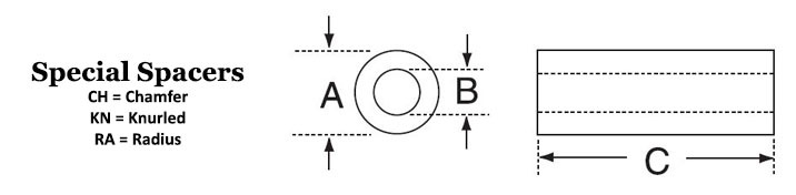 Special Spacers | E&T Fasteners, Inc.