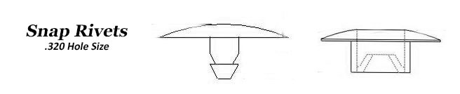 Snap Rivets | Volt Industrial Plastics