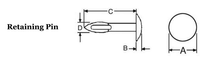 Retaining Pin | Volt Industrial Plastics