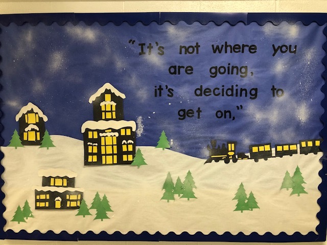 Polar Express Bulletin Board Ideas