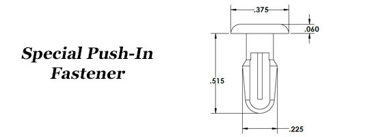 Special Push-In Fastener | Volt Industrial Plastics