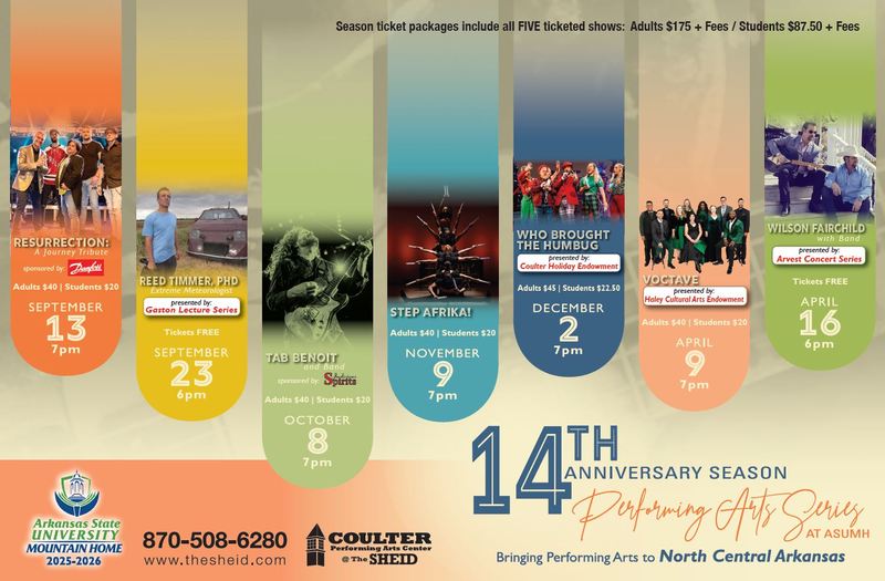 Season Performances - The Sheid - Mountain Home, Arkansas