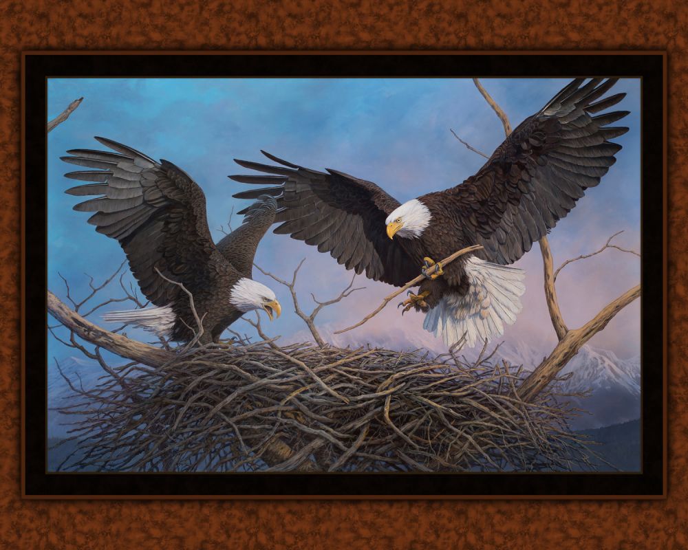 45 Power And Promise Eagle Panel Panel | Marshall Dry Goods Company