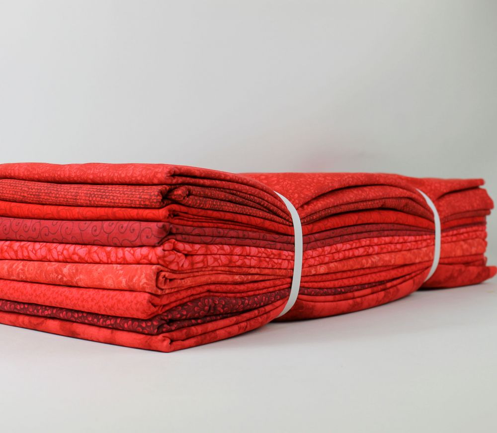 54 Yards 1 Bundle 45 Color Groups Red 265 Per Yard | Marshall Dry Goods ...