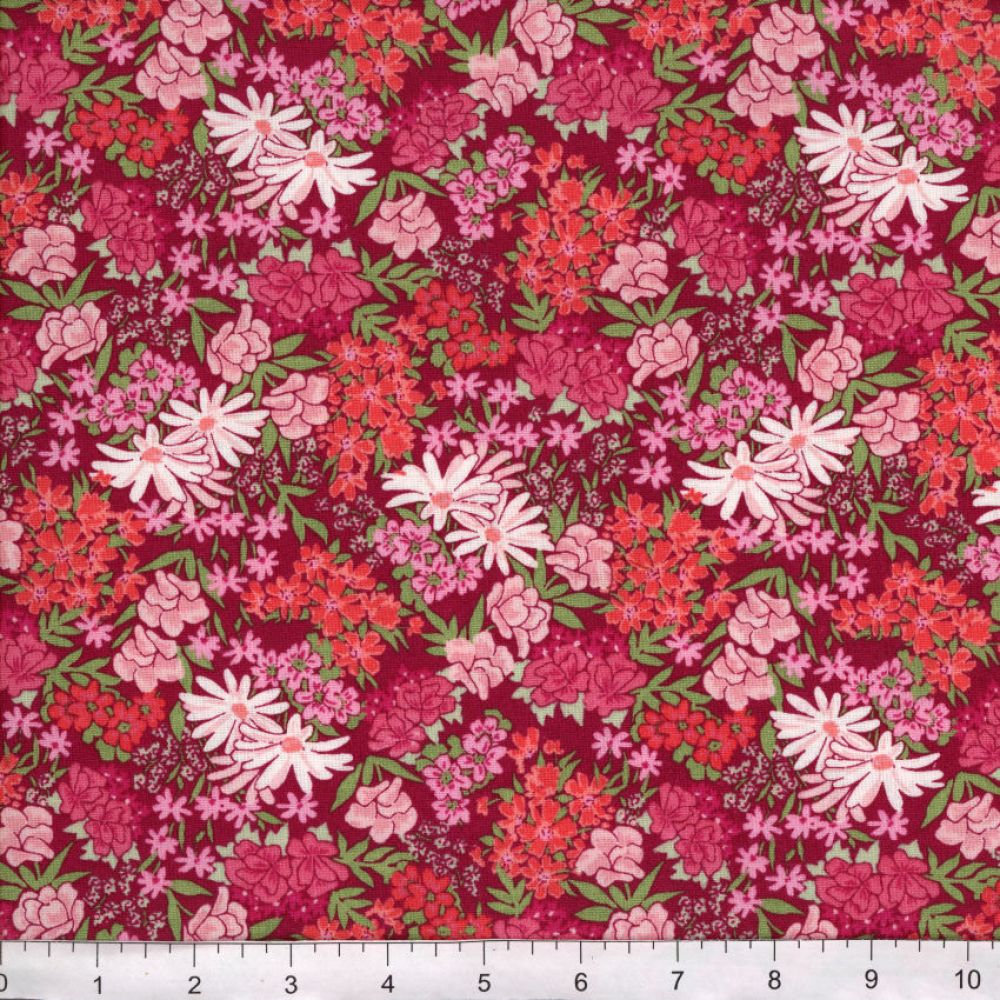 45 Blooming Garden Ditsy Pink | Marshall Dry Goods Company