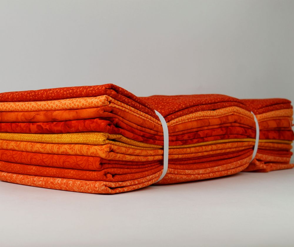 54 Yards 1 Bundle 45 Color Groups Orange 265 Per Yard | Marshall Dry ...