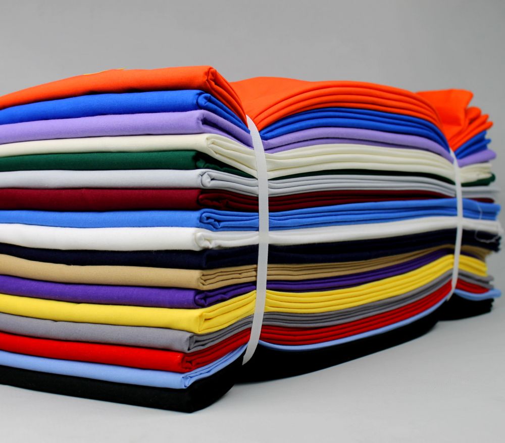 Bundle Cotton 45 Solid Broadcloth 1 125 Yd 102 Yards | Marshall Dry ...