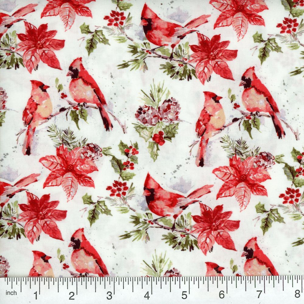 45 Watercolor Cardinal White | Marshall Dry Goods Company