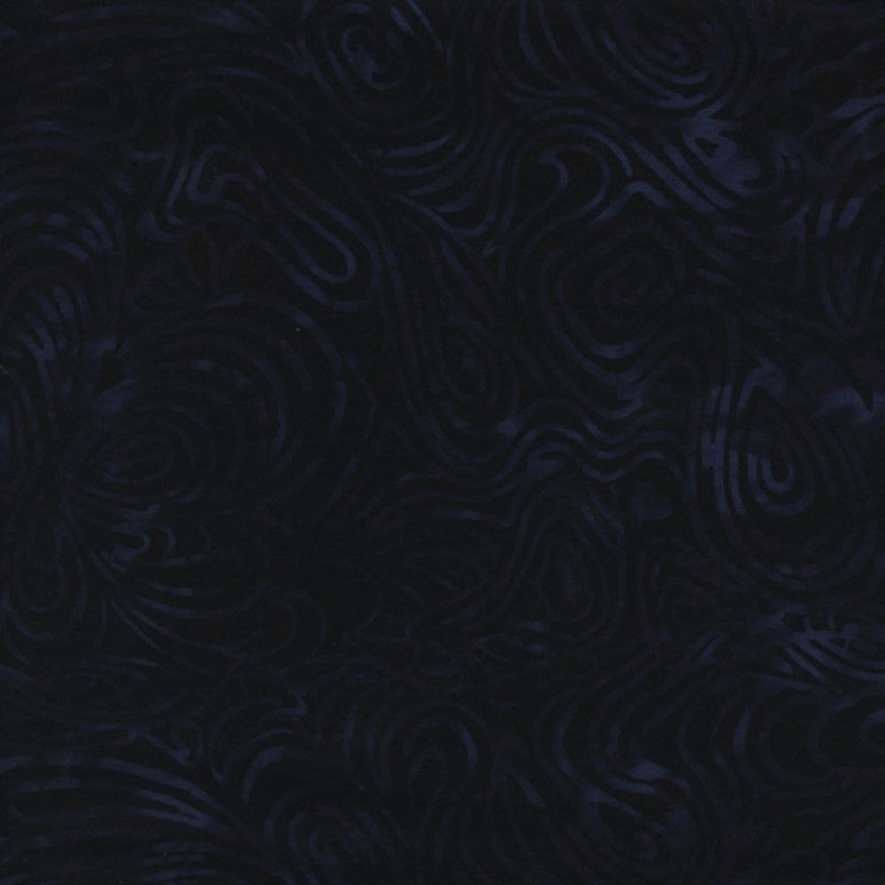 108 Island Batik Swirls Dark Blue Wide Back | Marshall Dry Goods Company