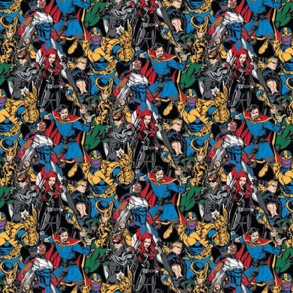 45 Camelot Fabrics Marvel Comic Hero Villain Stack | Marshall Dry Goods ...