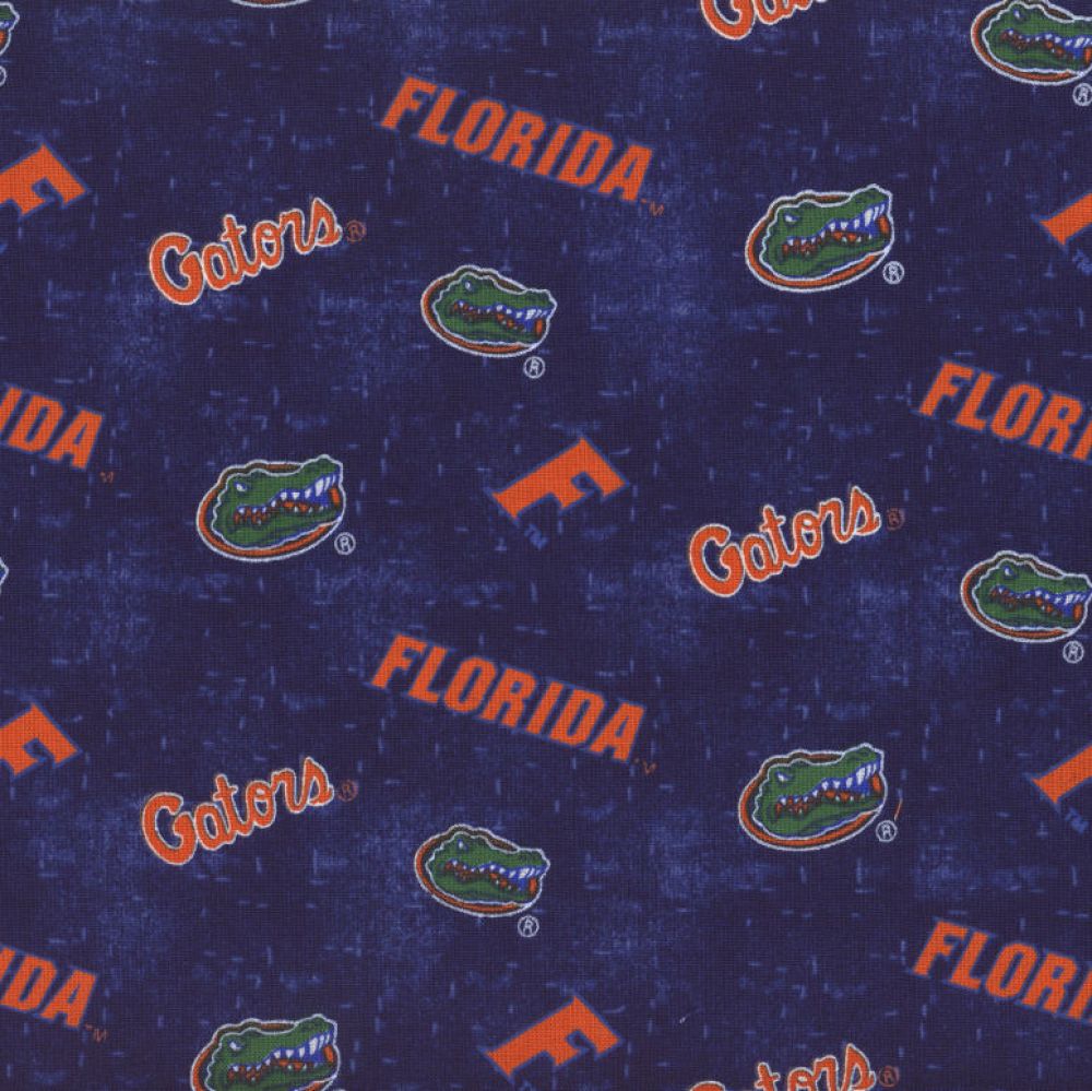 45 Florida Gators Cotton Print | Marshall Dry Goods Company