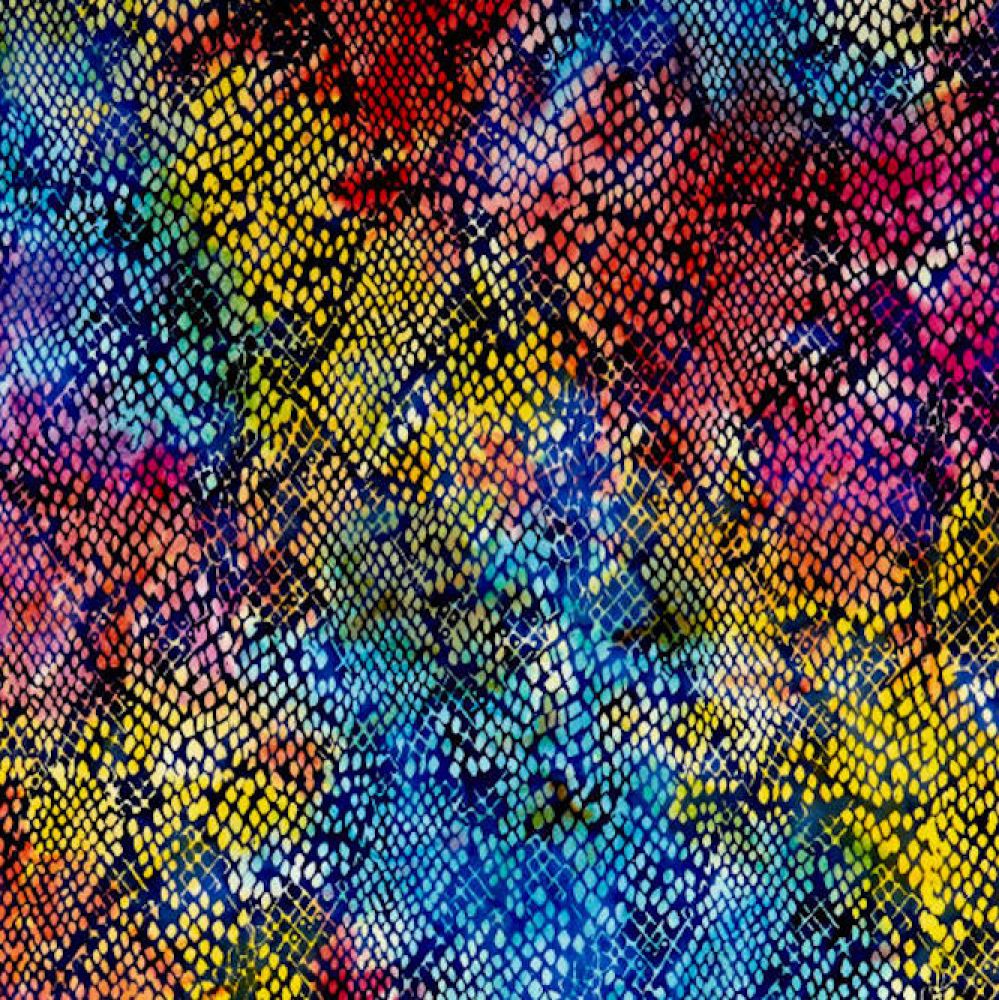 45 Island Batiks Snake Skin Navy | Marshall Dry Goods Company