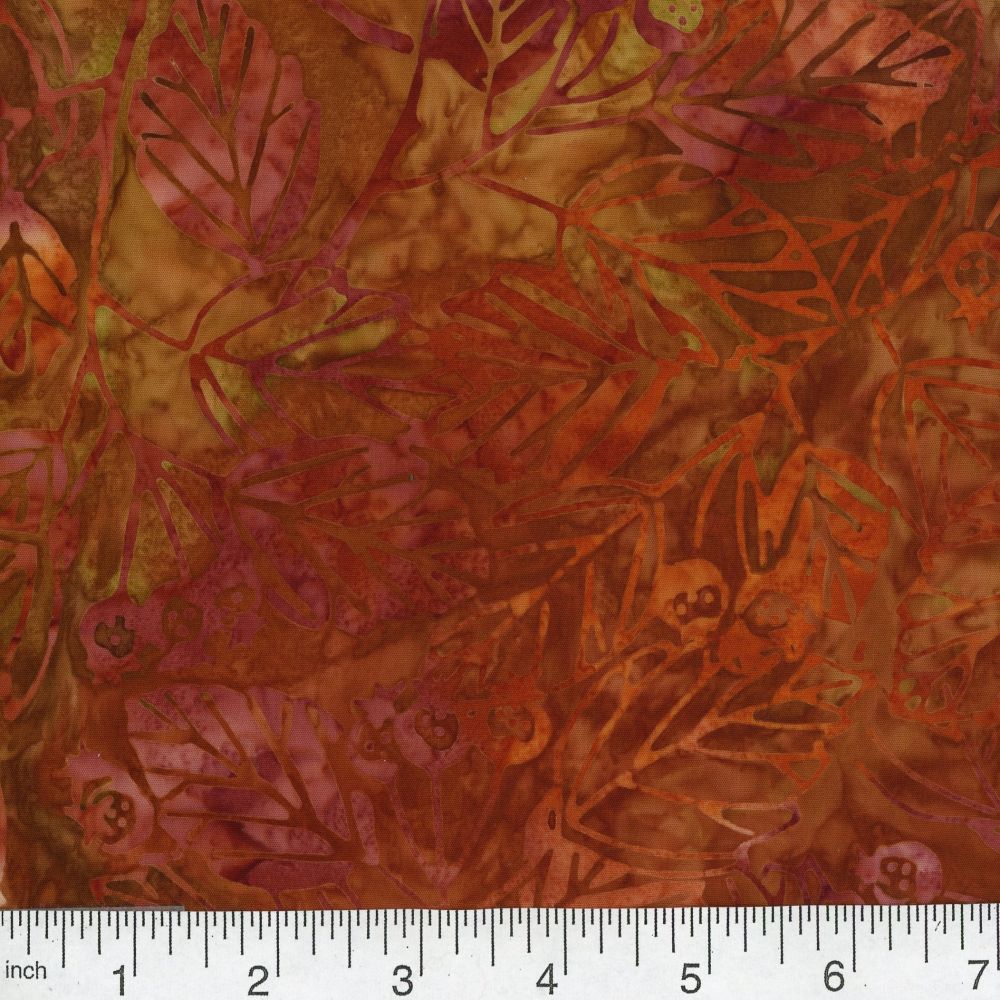 45 Premium Hand Stamped Batiks Meadow Medley | Marshall Dry Goods Company